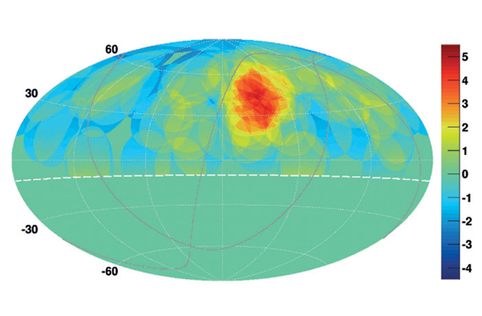 Study hints at cosmic-ray 'hotspot' – CERN Courier