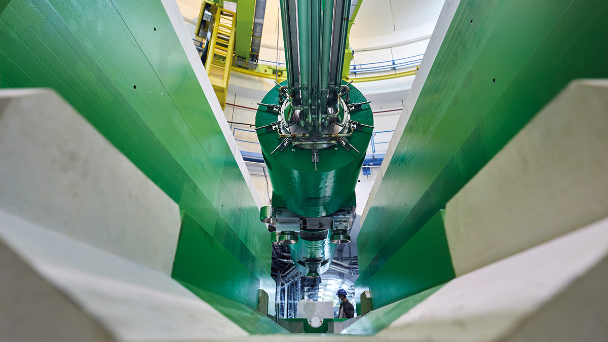 Intercepting the beams – CERN Courier