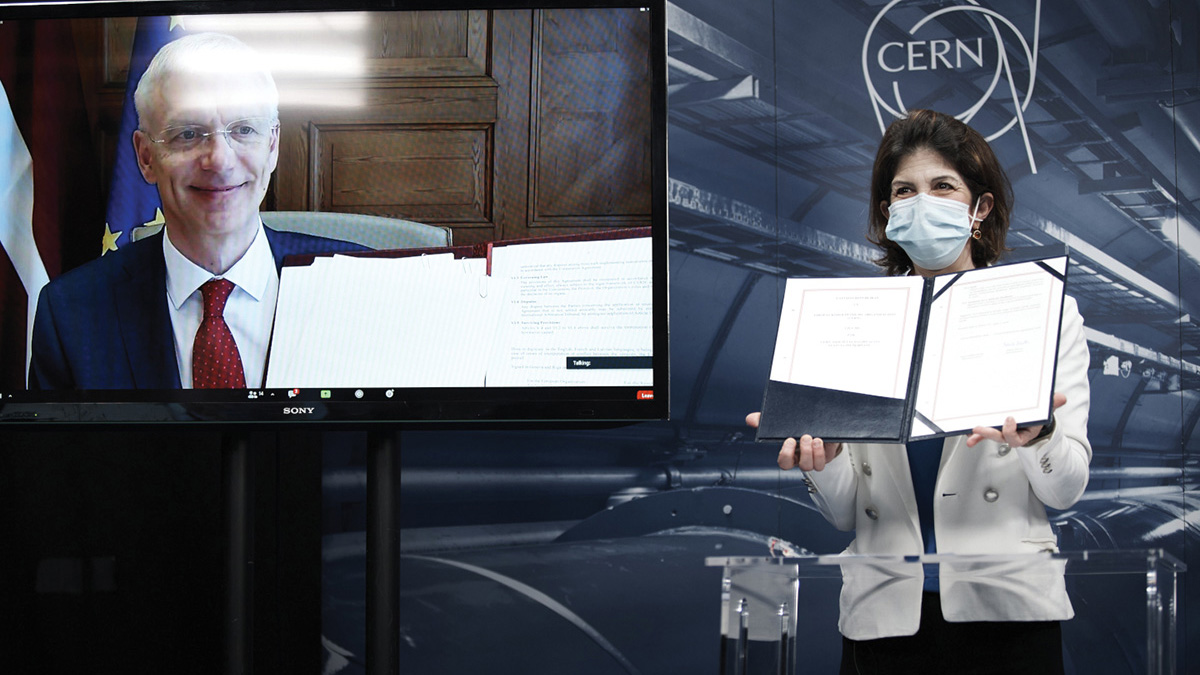 Latvia to become Associate Member of CERN – CERN Courier