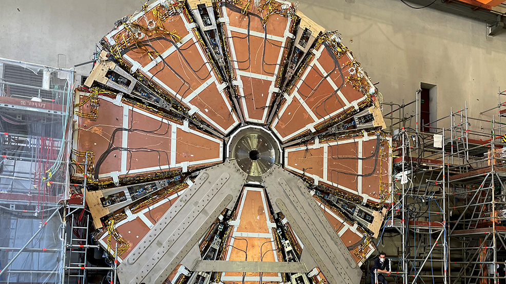 Wheels in motion for ATLAS upgrade – CERN Courier