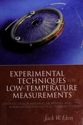 Experimental Techniques for Low-Temperature Measurements: Cryostat ...